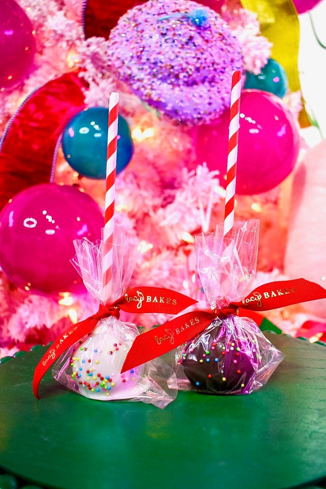 candyland theme cake pops